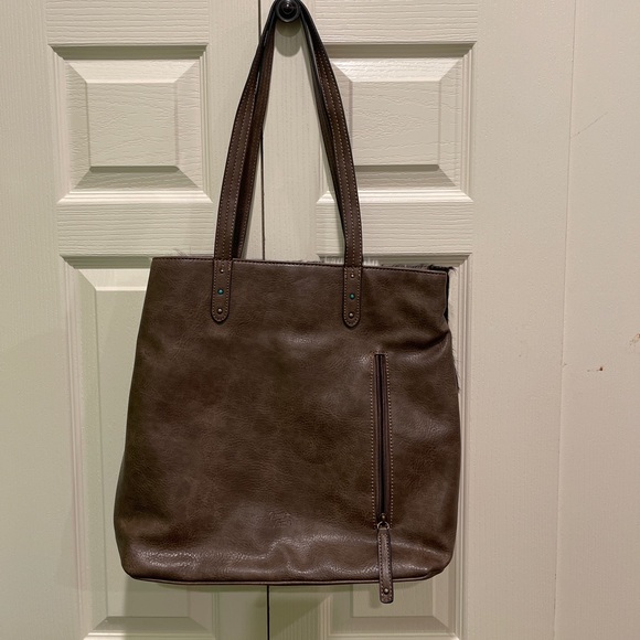 Tony Lama | Bags | Tony Lama Large Cow Hide Tote Bag | Poshmark